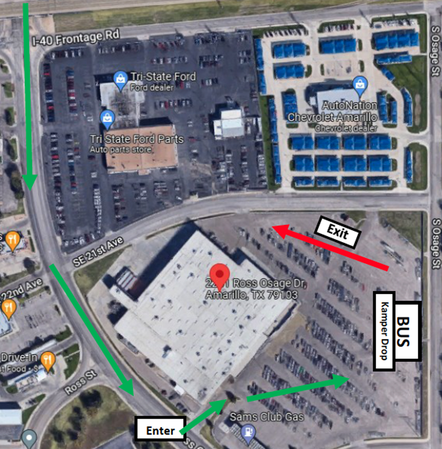 Famous Kanakuk Charter Bus - Kanakuk